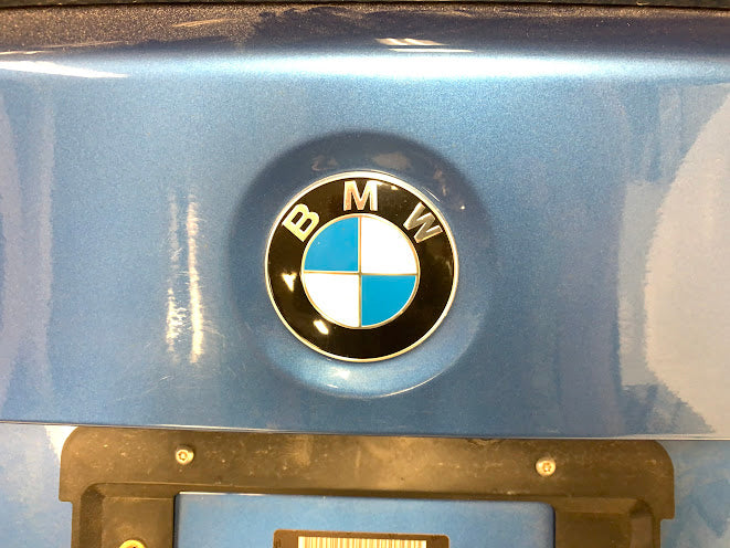 BMW F32 440i 435i 430i 428i Trunk Lid W/Aftermarket Spoiler Estoril Bl ...
