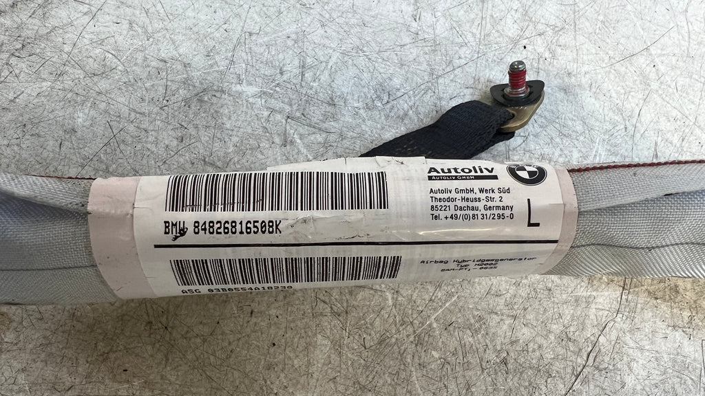 BMW E46 3 Series Sedan/Wagon Left/Driver Side Curtain Airbag 721282681 ...