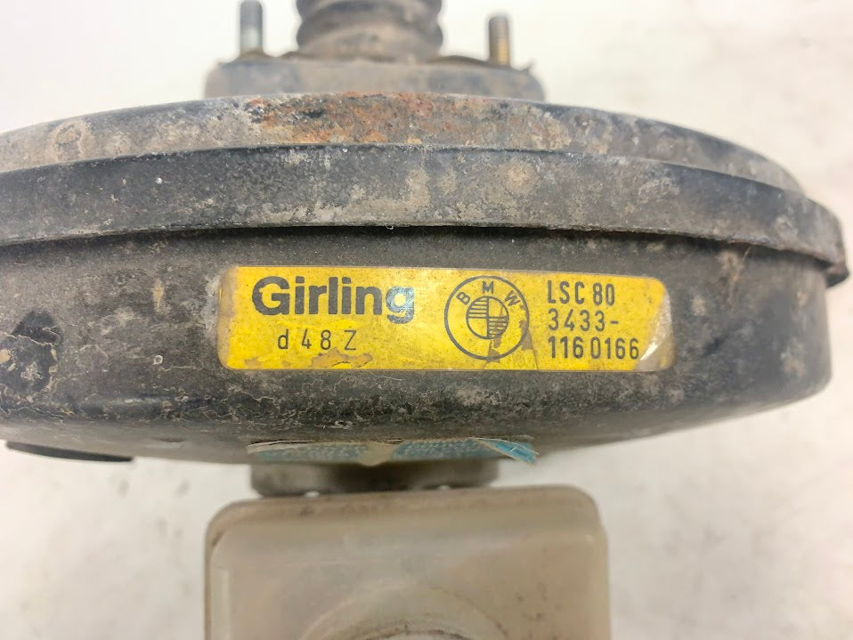 BMW E30 318i 318is M42/325i 325e M20 Girling Brake Booster & Master Cy ...
