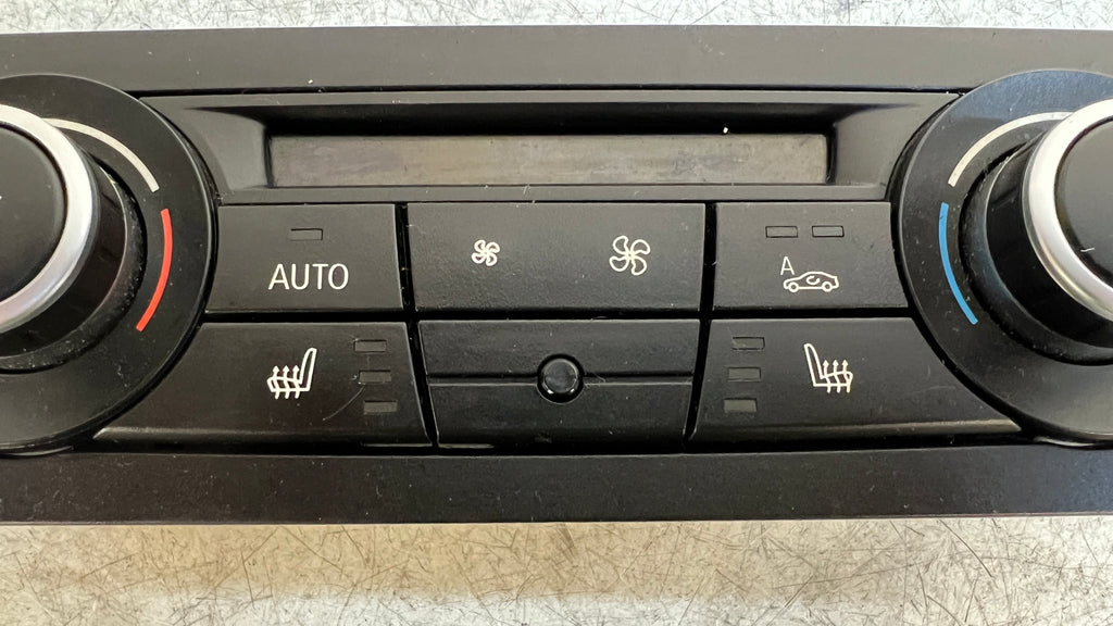 BMW E82/E88/E9X Climate Control/HVAC Panel W/Heated Seat Buttons 92503 ...