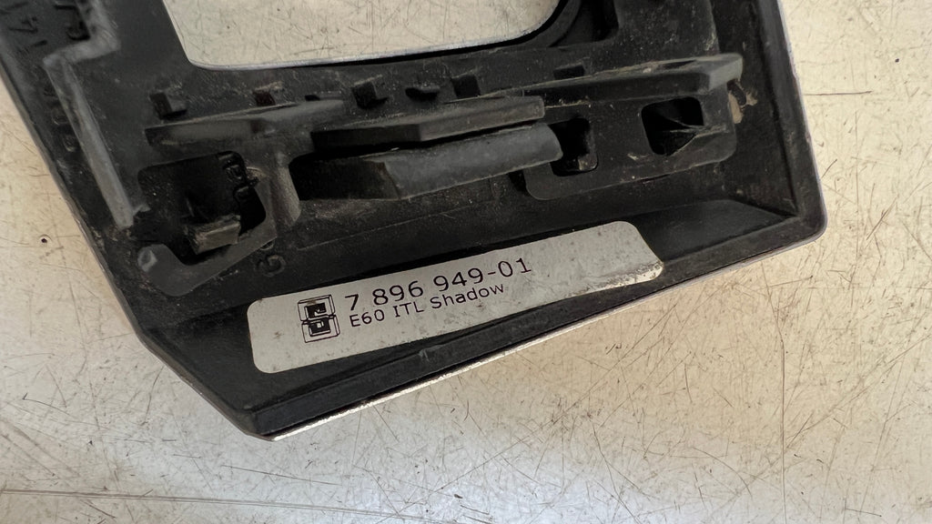 BMW E60 E61 M5 Left/Driver Side Dashboard Vent Aluminum Shadow Trim 78 ...