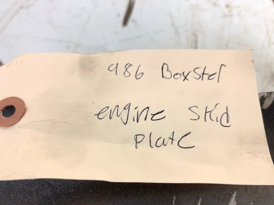Porsche 986 Boxster S Engine Skid Plate – Proper Parts Co