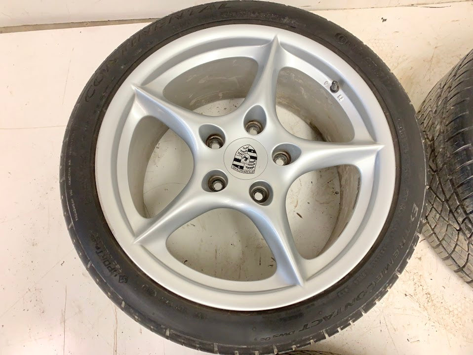 Porsche 986 Boxster S Carrera Wheels 99636213405/99636213800 – Proper ...
