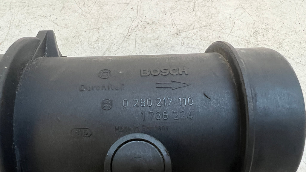 BMW E36 Z3 1.9 M44 4 Cylinder MAF Mass Air Flow Meter Housing 4-Pin 17 ...