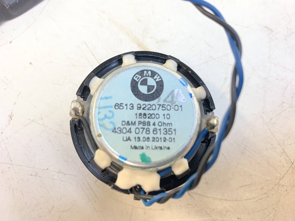BMW F30 F31 F32 F33 F34 F36 3 & 4 Series Front Door Hifi Tweeter 65139 ...