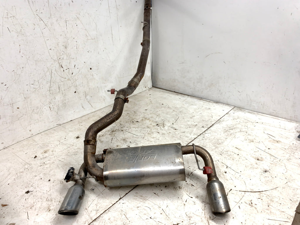 Ford Focus RS Borla 3 inch Cat-Back Exhaust System & ATAK Muffler 1407 ...