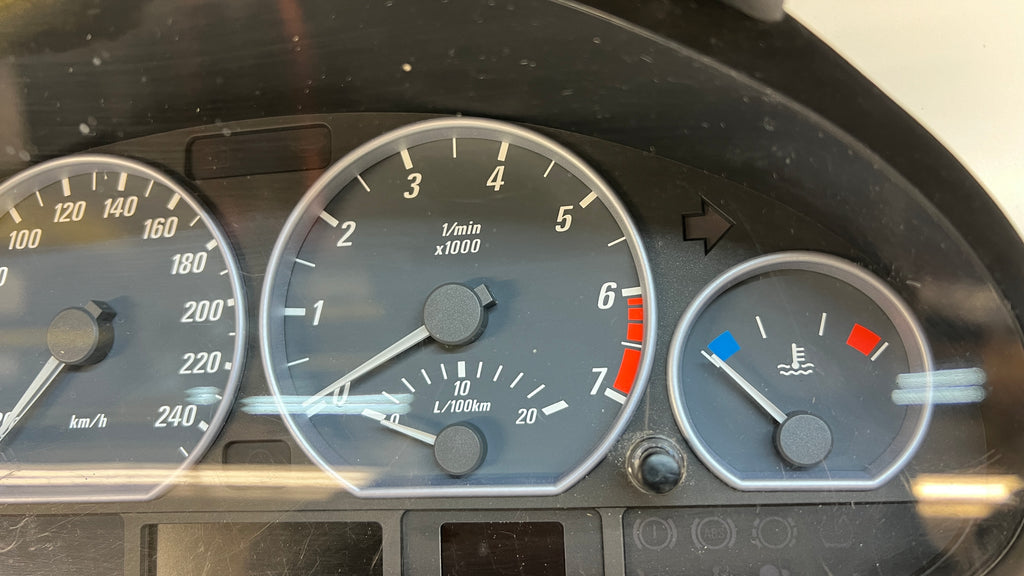 BMW E46 330ci Coupe/Convertible Automatic Transmission Gauge Cluster K ...