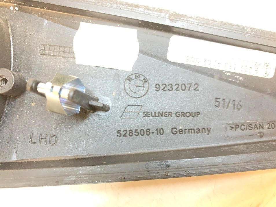 BMW F30 F31 F32 F34 F36 Center Console Fineline Anthracite Wood Trim 5 ...