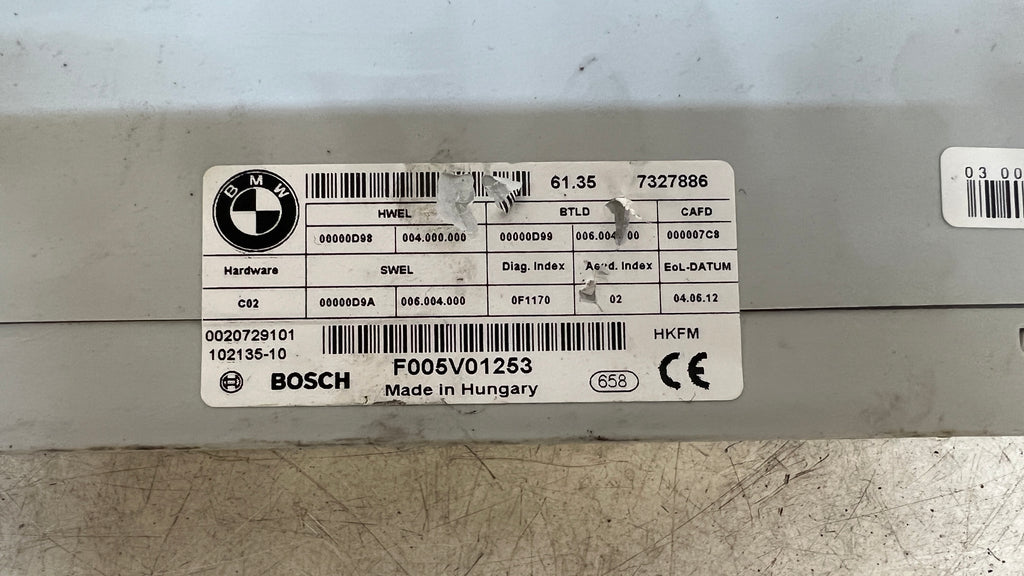 BMW F10 POWER TRUNK LID MODULE 7327886 – Proper Parts Co