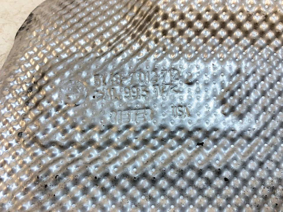 BMW E85/E86 Z4 M Roadster/M Coupe Heat Shield Front Right 7012712 ...