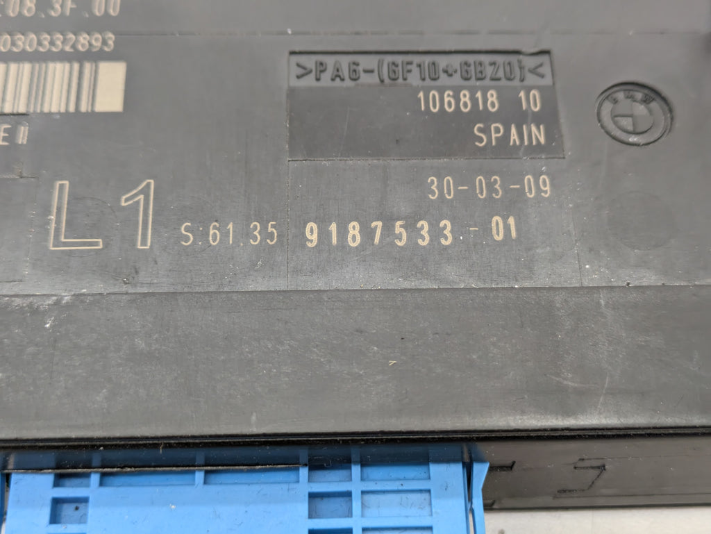 BMW E92 E90 E91 E93 3 Series Junction Box Body Control Module/BCM 9187 ...