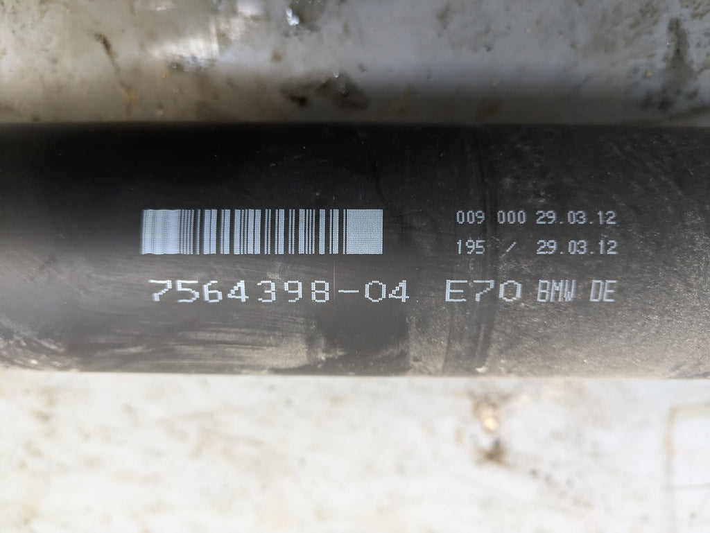 BMW E70 X5 M/E71 X6 M Rear Driveshaft/Drive Shaft 7564398 – Proper Parts Co