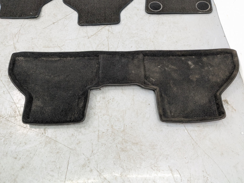 BMW E70 X5 M Interior Floor Carpet Matt Front & Rear Set Black 5147729 ...