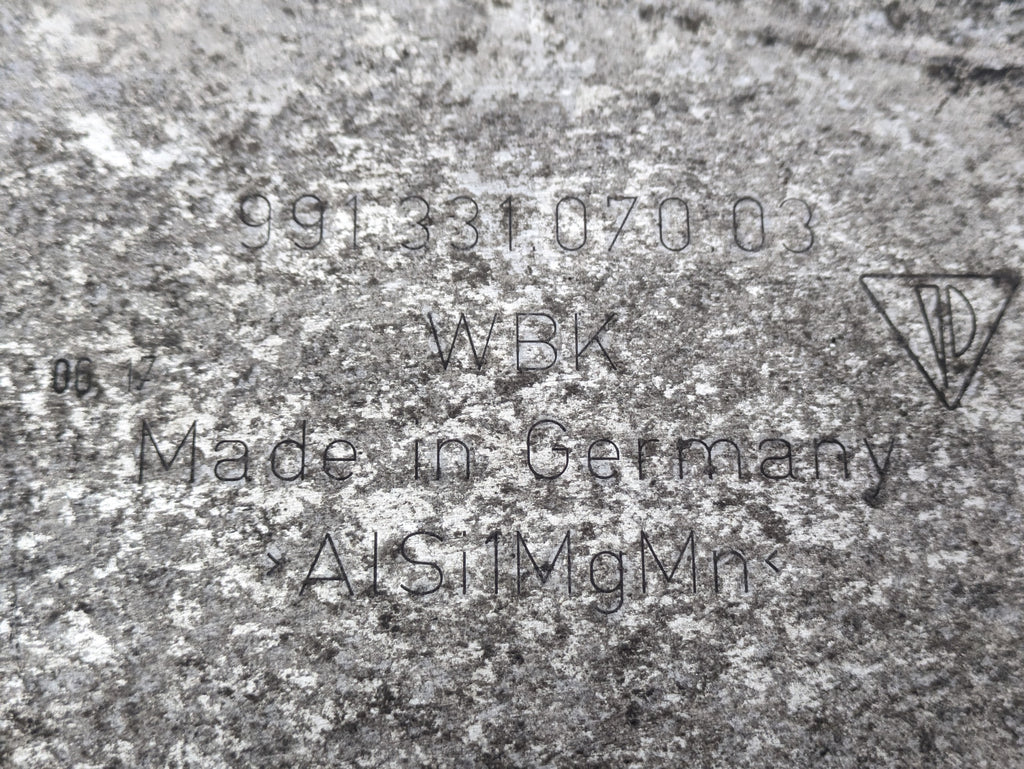 Porsche 991.2 911 GTS Rear Subframe Under Engine Crossmember Bracket 9 ...