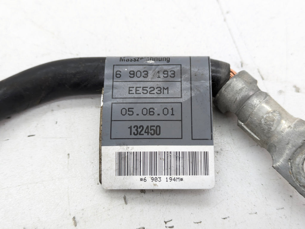 BMW E46 M3 Convertible Negative Battery Cable Terminal 6903193 – Proper ...