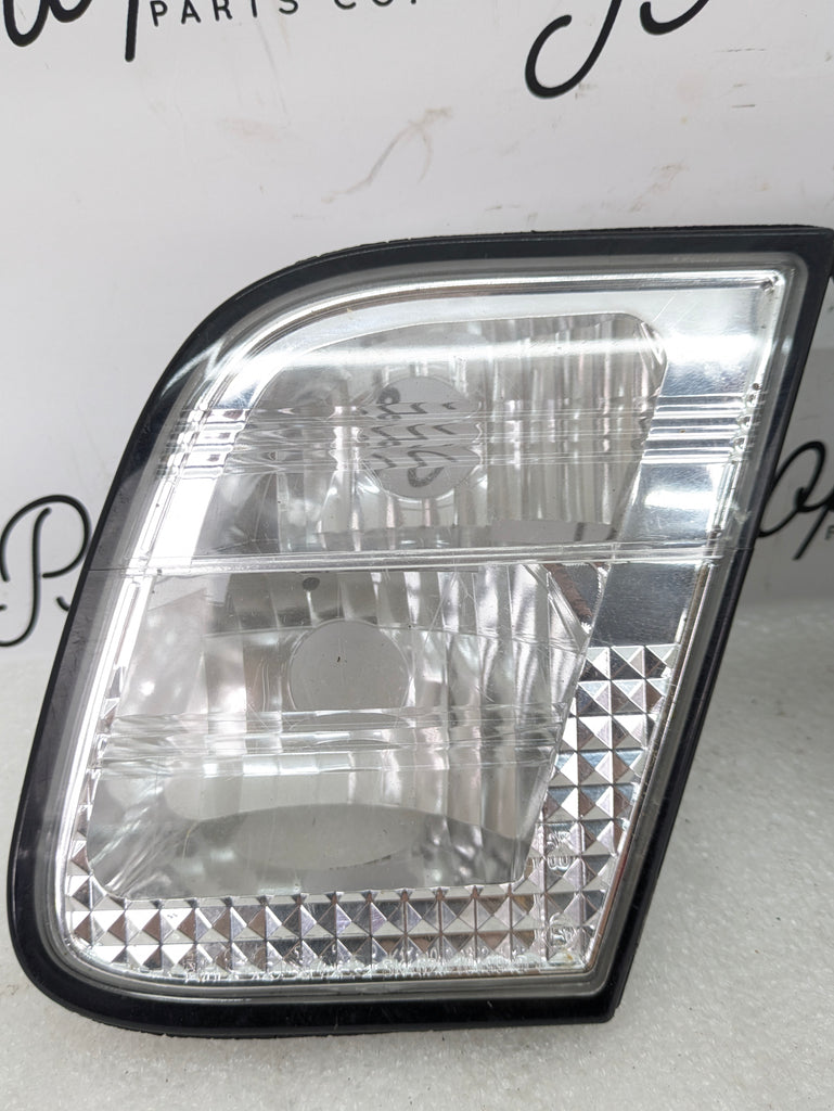 BMW E46 330i 328i 325i 323i Sedan Rear Inner Trunk Tail Light Set Clea ...
