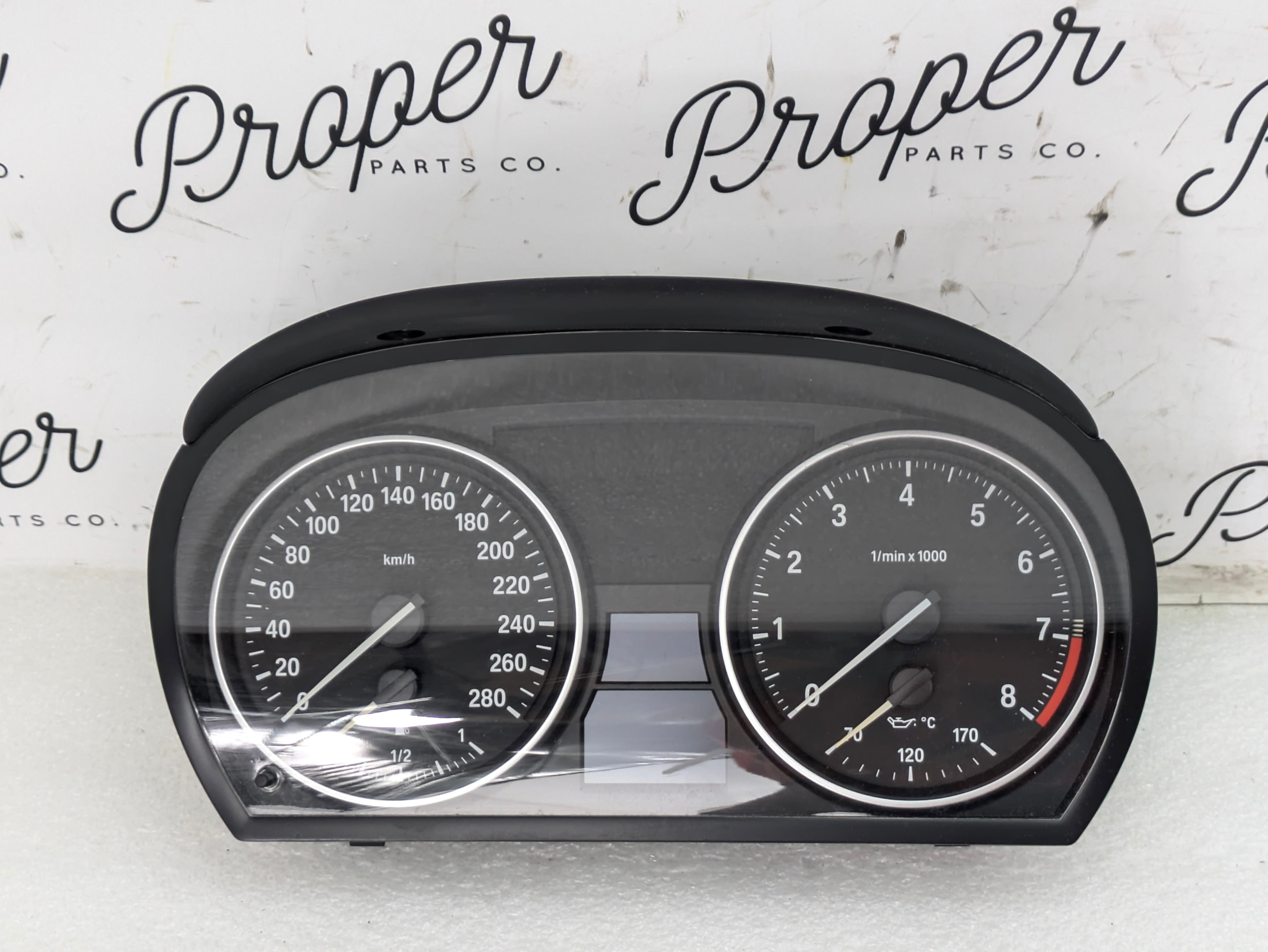 BMW E90 E93 E92 335xi 335i Instrument Gauge Cluster Speedometer KPH 92 ...