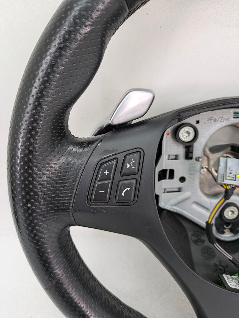 BMW E90 E91 E92 E93 335i 335xi M Sport Steering Wheel & Steptronic Pad ...