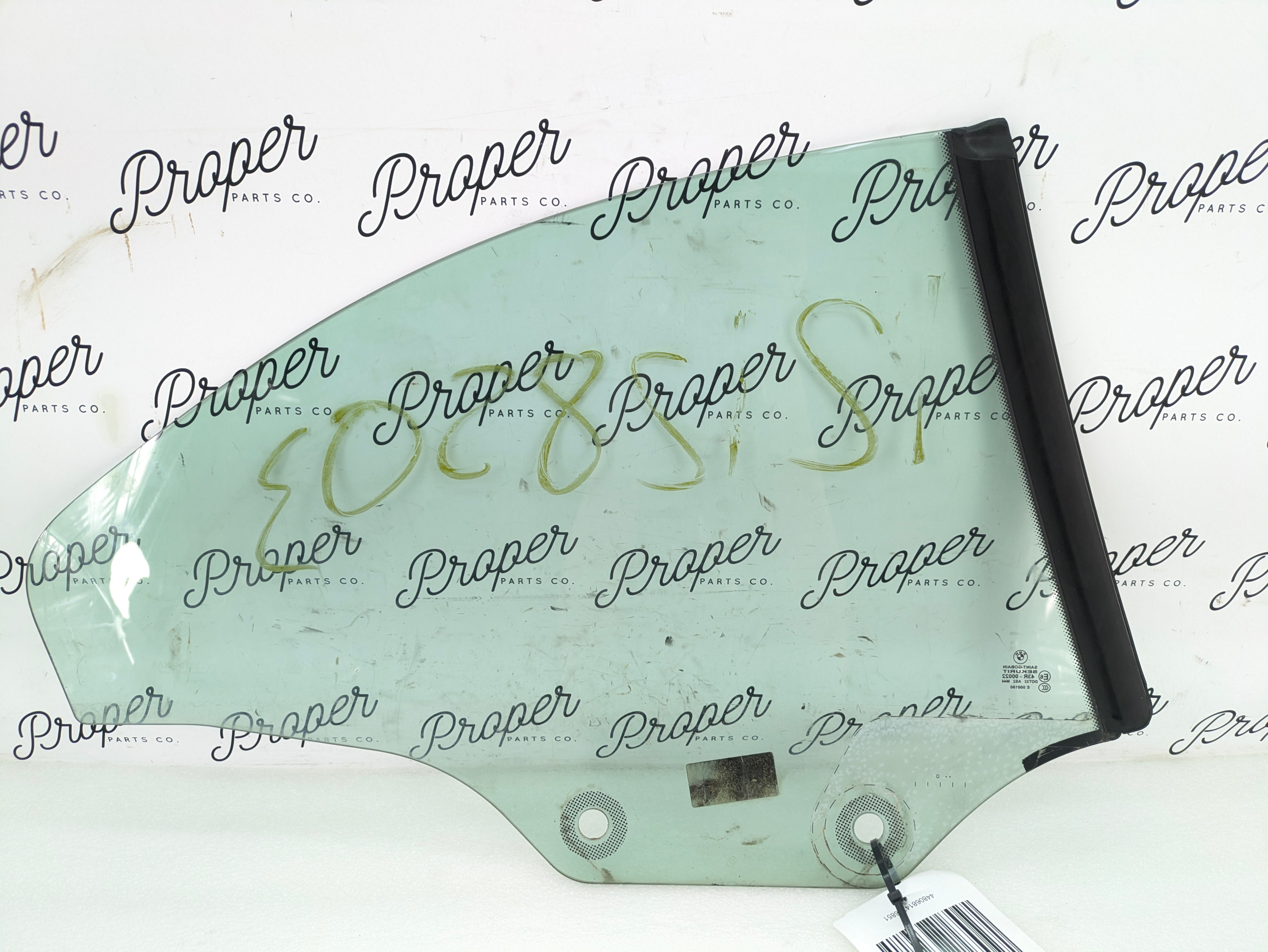 BMW E93 335is 335i 328i M3 Convertible Left/Driver Side Rear Window Gl ...