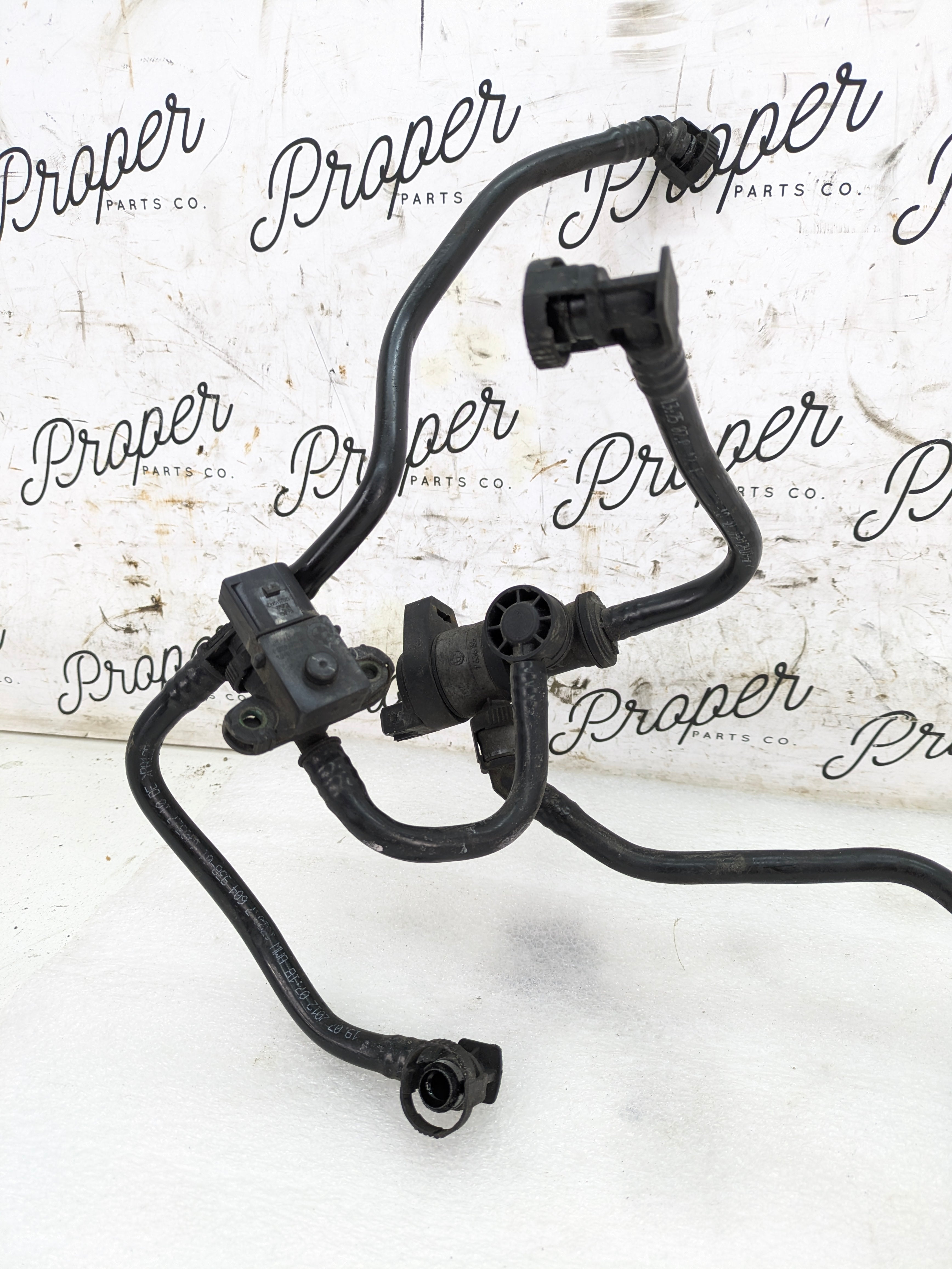 BMW F30 335xi Fuel Tank Breather Ventilation Valve Solenoid & Hose 763 ...