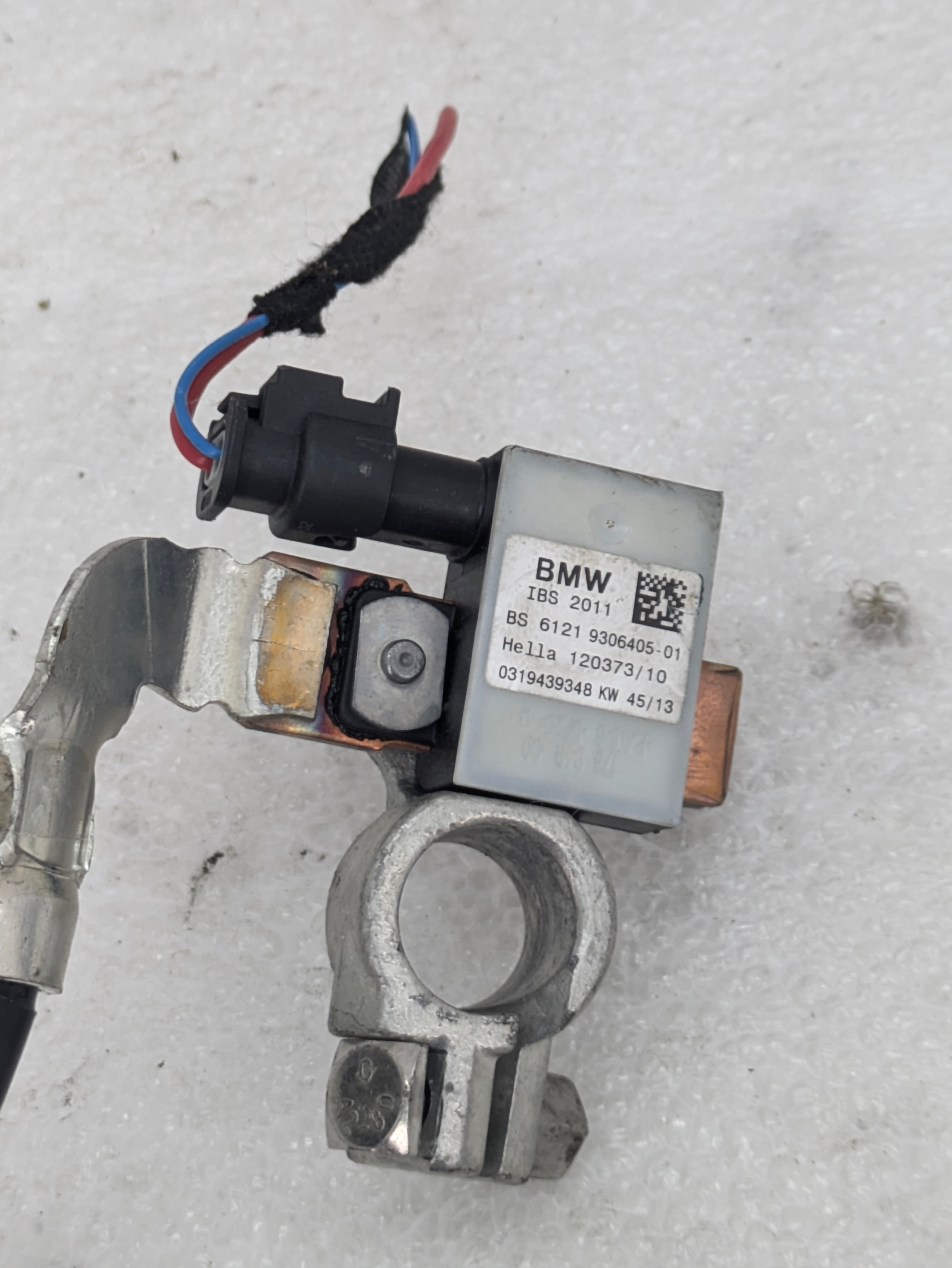 BMW F32 F33 F30 F31 F34 F36 3 & 4 Series Negative Battery IBS Cable 93 ...