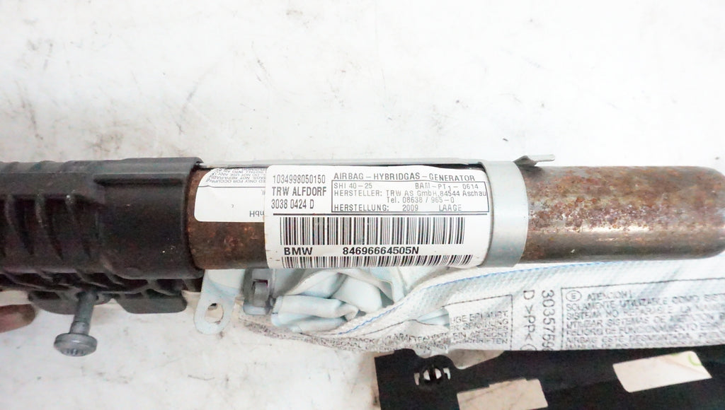 BMW E90 M3 335i 330i 328i 325i 323i Left/Driver Side Curtain Airbag 72 ...