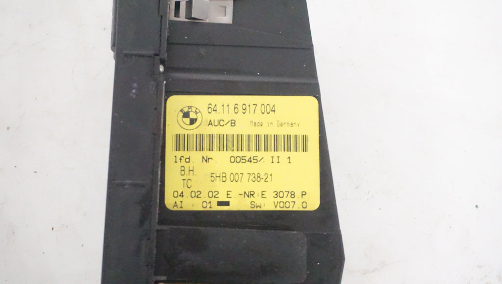 BMW E46 HVAC CLIMATE CONTROLS 6917004 – Proper Parts Co