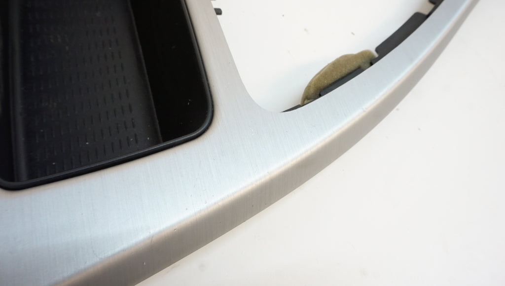 BMW E9X BRUSHED ALUMINUM CENTER CONSOLE TRIM (CIC iDRIVE) – Proper Parts Co