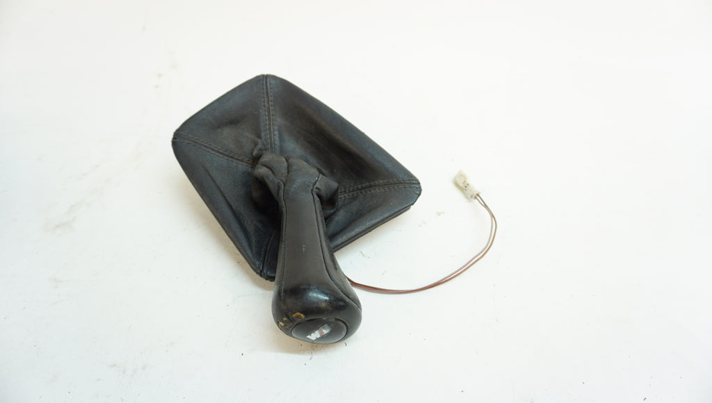 BMW E46 M3 Illuminated Shift knob And Boot *Worn* – Proper Parts Co