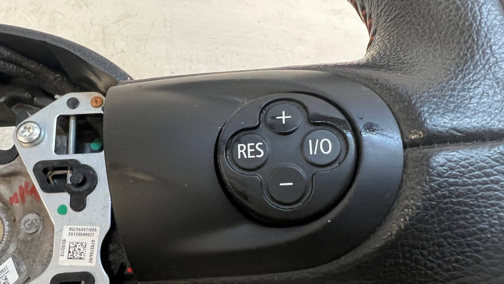 MINI R56 Cooper S JCW Multifunction Sport Steering Wheel W/ Red Stitch ...